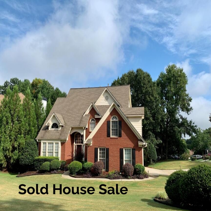 Copy of sold house sale | PosterMyWall