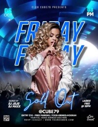 Sold out friday Template | PosterMyWall