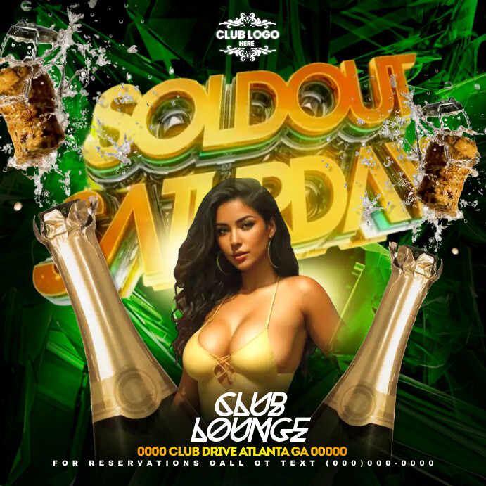 Soldout Template | PosterMyWall