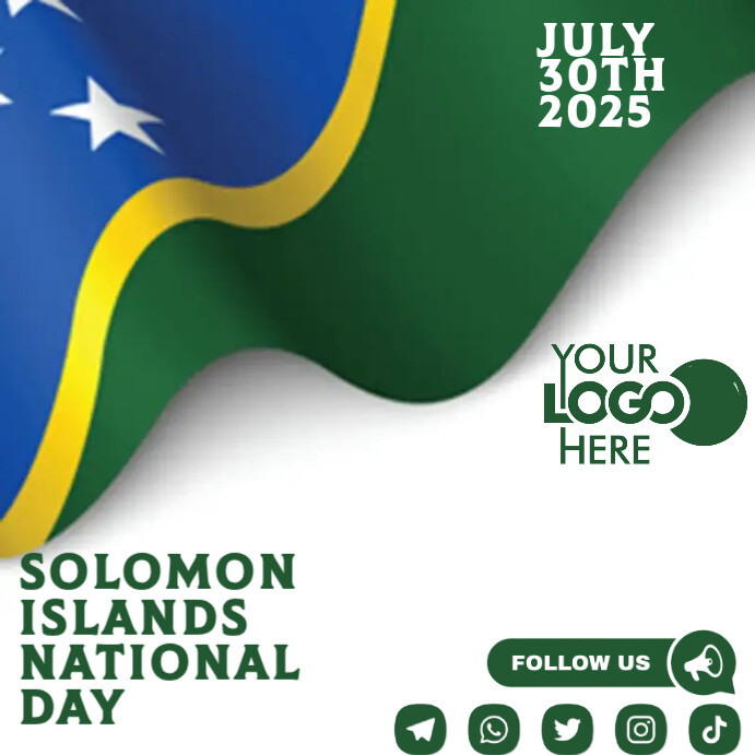Solomon Islands National day Template | PosterMyWall