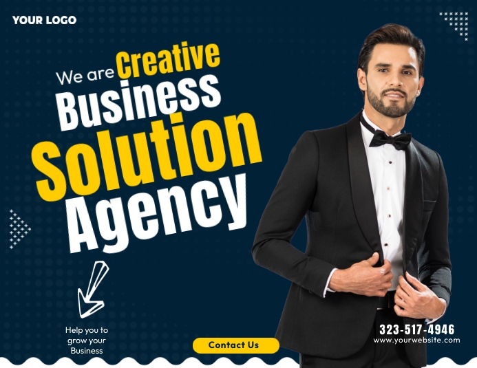 Solution Agency Template | PosterMyWall