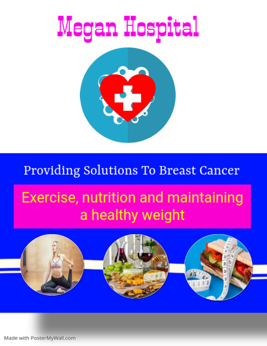 Solutions To Breast Cancer Template | PosterMyWall