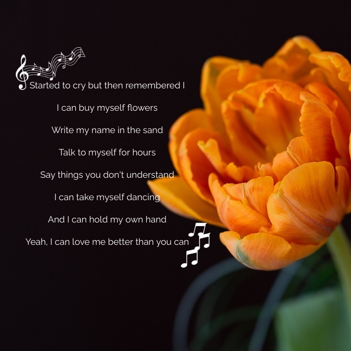 Song & Lyrics 10 Template | PosterMyWall