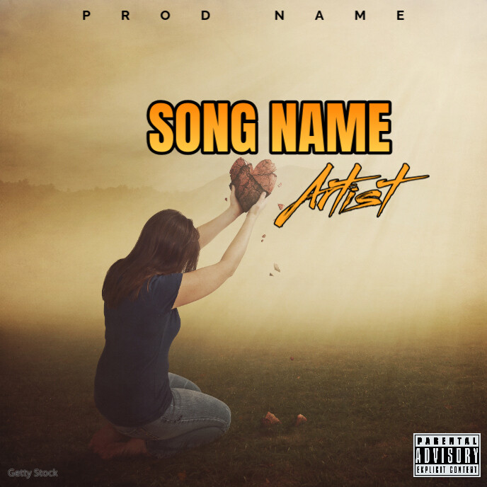 Song Album Album Cover Template | PosterMyWall