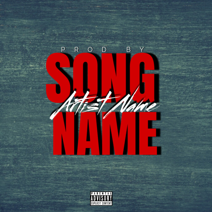 Copy of Song Album Album Cover | PosterMyWall