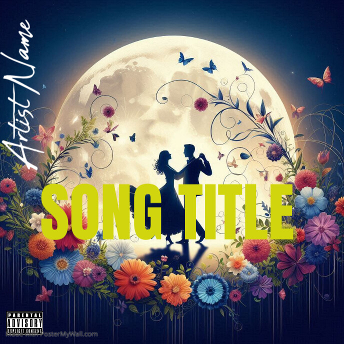 Song Album Cover Album Cover Templat | PosterMyWall