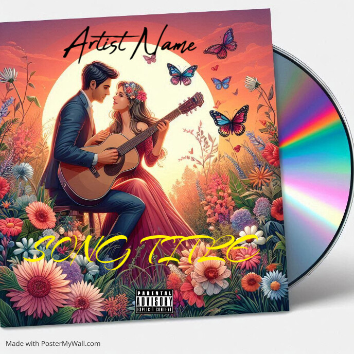 Song Album Cover Album Cover Template | PosterMyWall