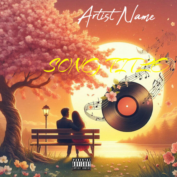 Song Album Cover Album Cover Template | PosterMyWall