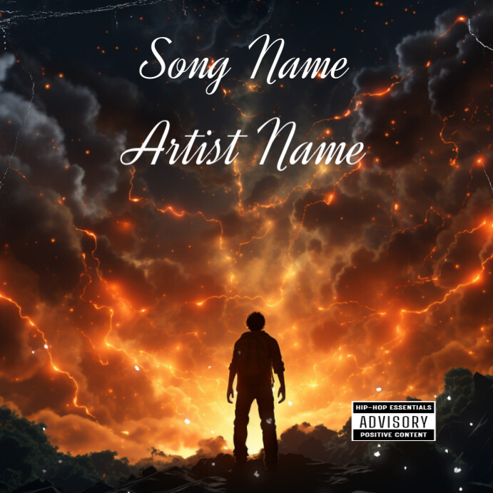 song album cover art Template | PosterMyWall