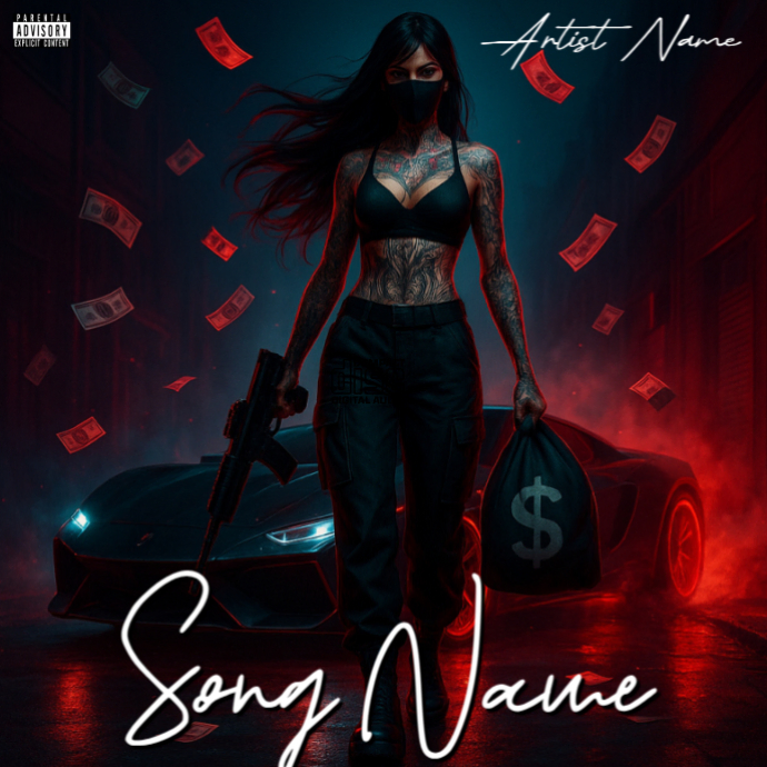 Song Album Cover Template | PosterMyWall