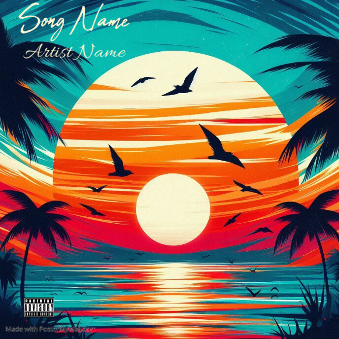 Copy of song album cover design | PosterMyWall