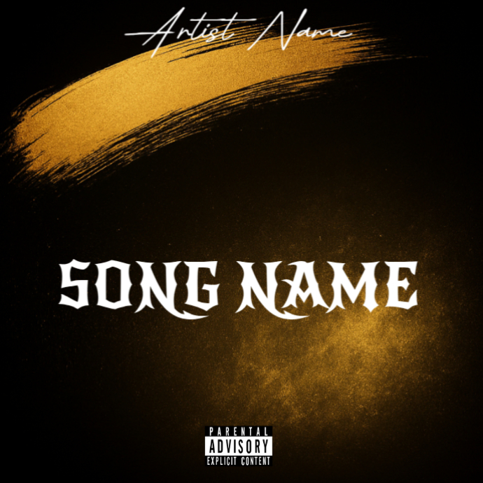 Song Album Cover Template | PosterMyWall