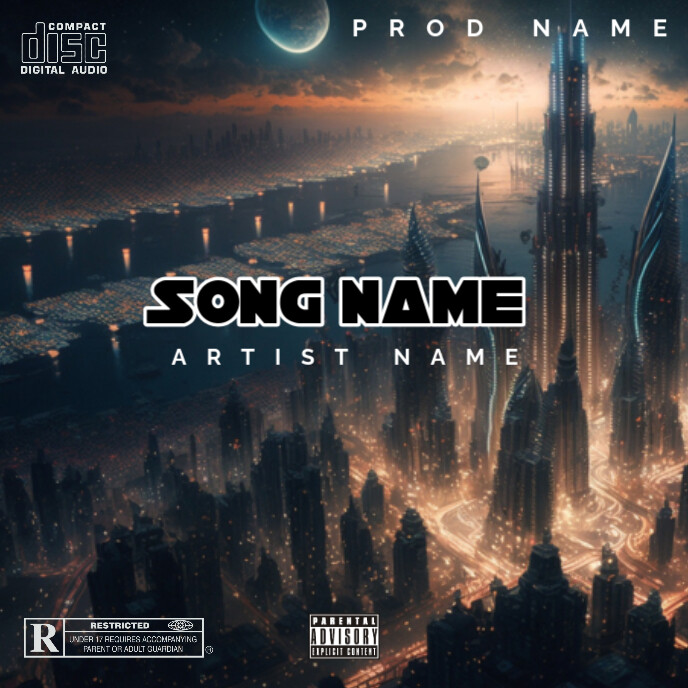 Copy of SONG ALBUM COVER | PosterMyWall