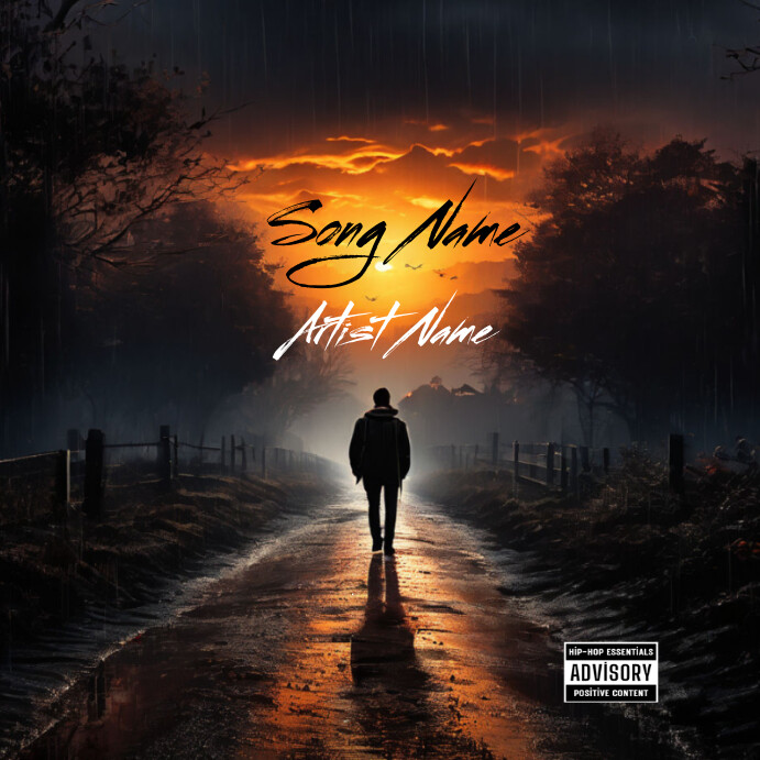 Plantilla de song album cover | PosterMyWall