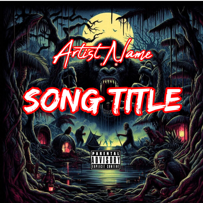 song album cover Template | PosterMyWall
