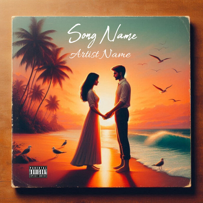 Plantilla de song album cover design | PosterMyWall