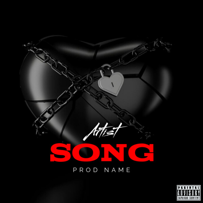 SONG ALBUM COVER Template | PosterMyWall