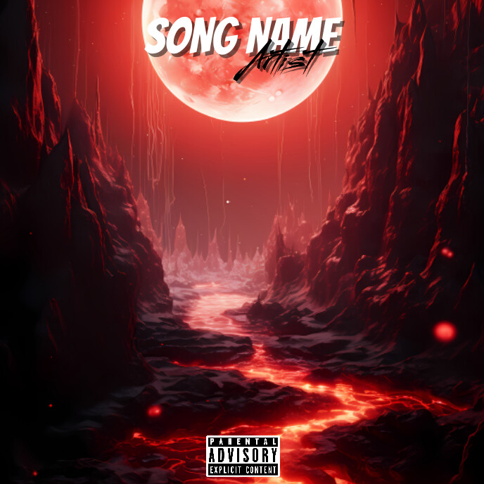 Song Album Cover Template | PosterMyWall