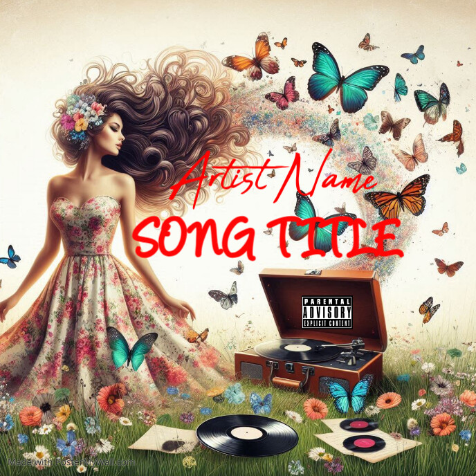 song album cover design Templat | PosterMyWall