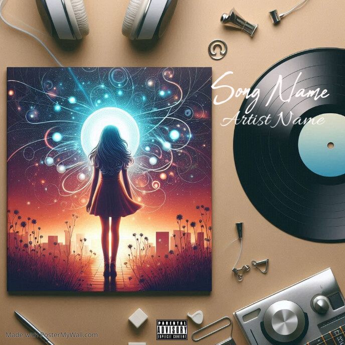 song album cover design Template | PosterMyWall