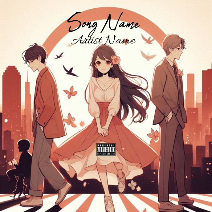 song album cover design เทมเพลต | PosterMyWall