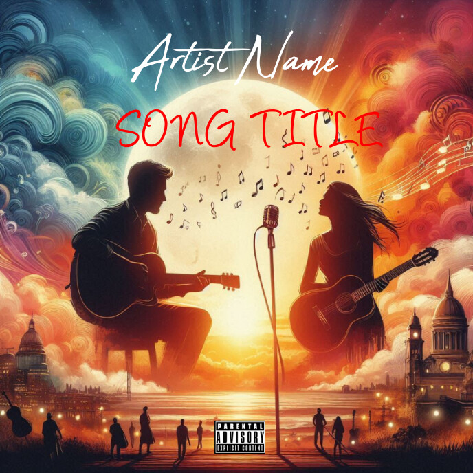 song album cover Template | PosterMyWall