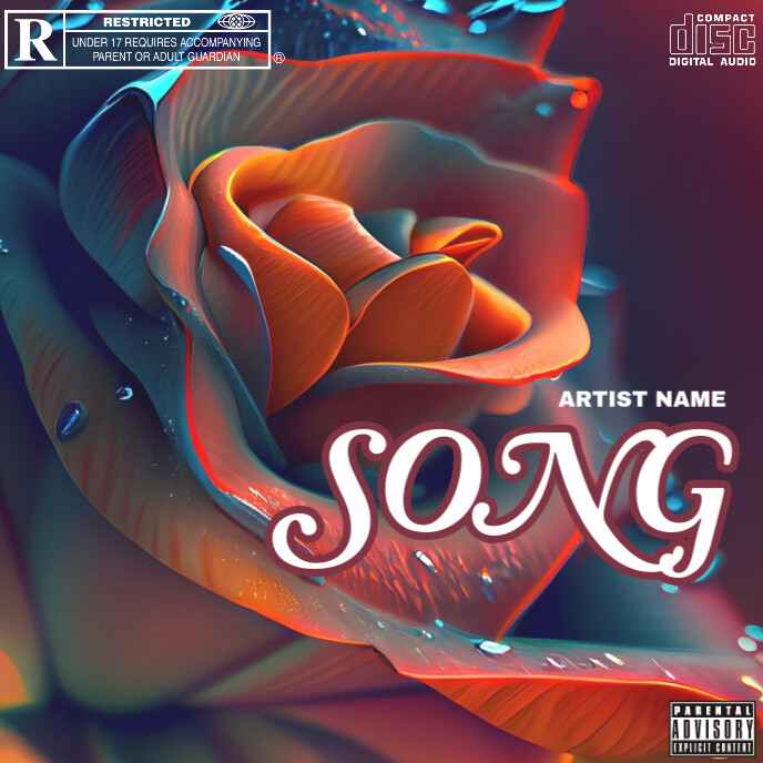 SONG ALBUM COVER เทมเพลต | PosterMyWall