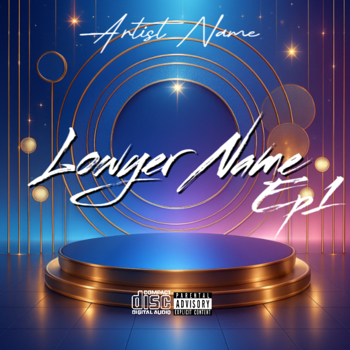 Song Album Cover Template | PosterMyWall