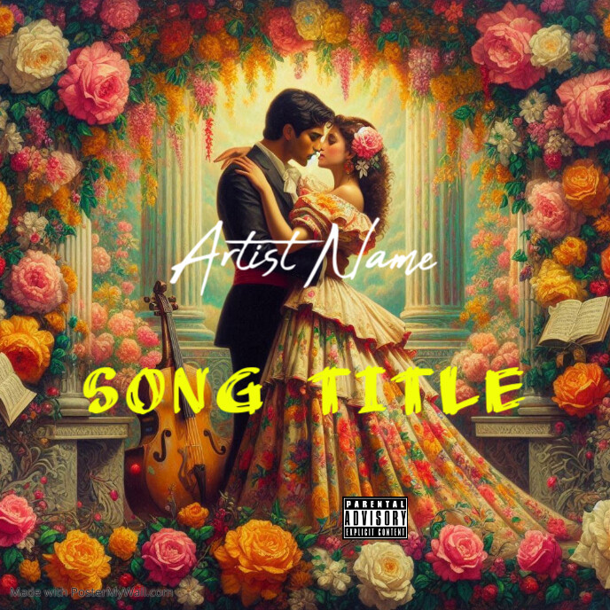 song album cover Template | PosterMyWall