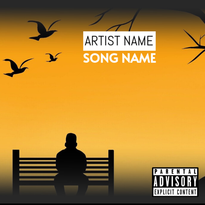 Song Album Cover Template | PosterMyWall