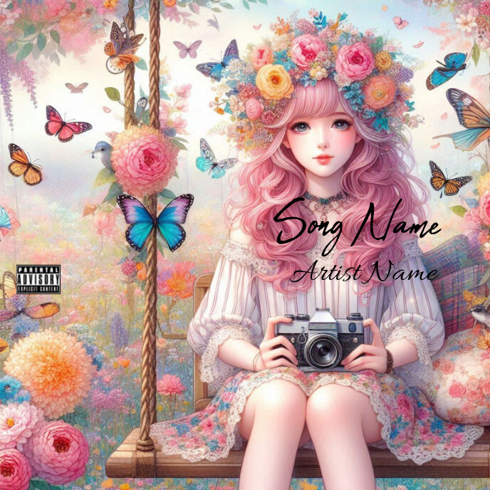 Plantilla de song album cover design | PosterMyWall