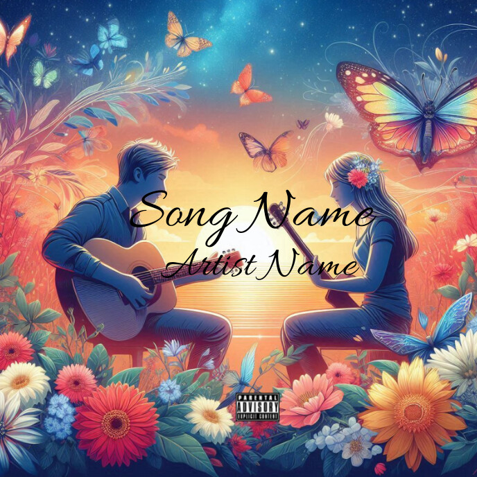 Song Album cover design Template | PosterMyWall