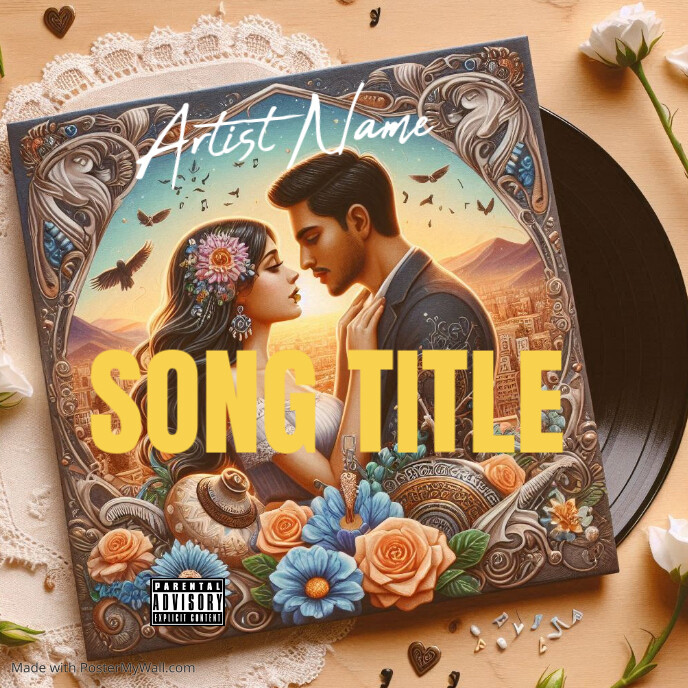 song album cover Template | PosterMyWall