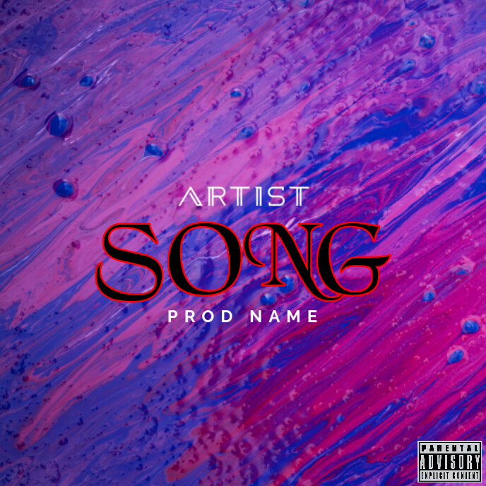 SONG ALBUM COVER Template | PosterMyWall