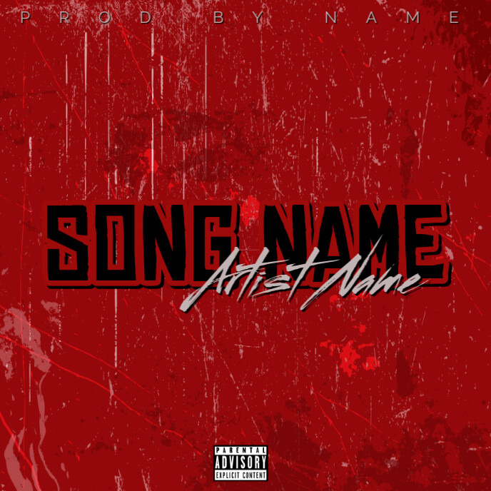 Song Album Cover Template | PosterMyWall