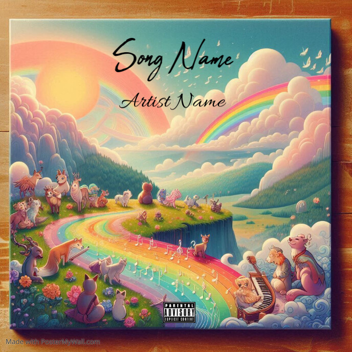 song album cover design Template | PosterMyWall