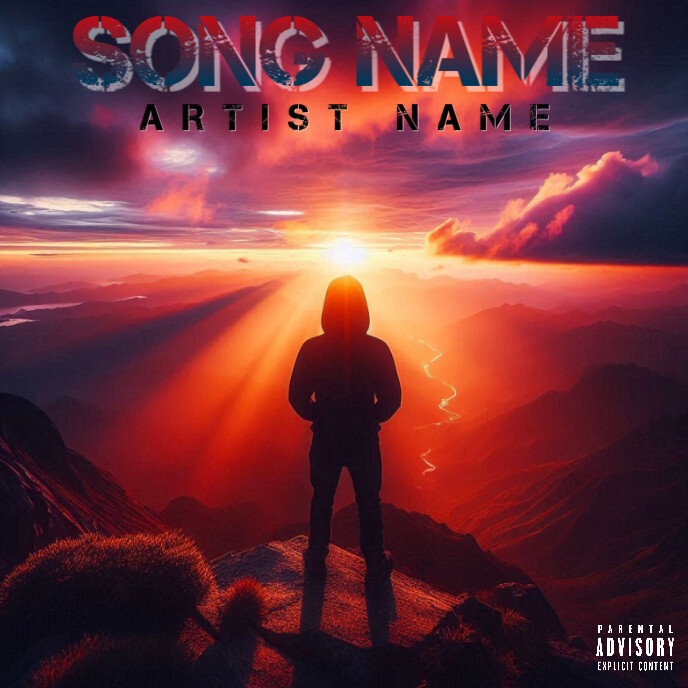 Song Album Cover Template | PosterMyWall