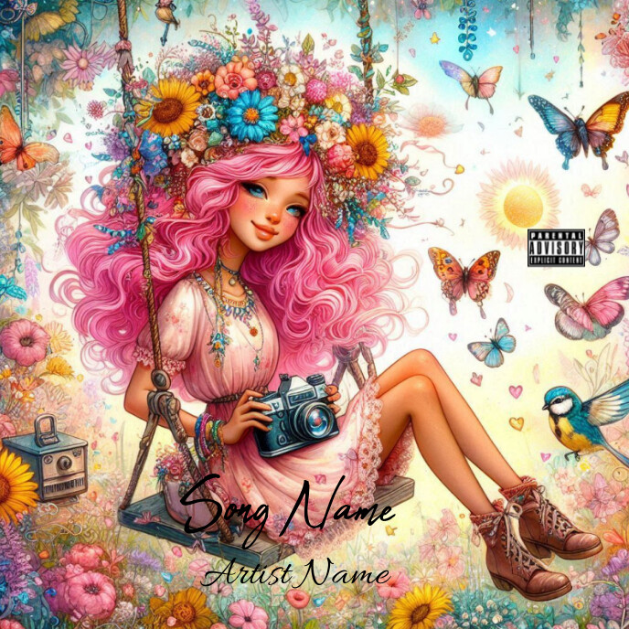Plantilla de song album cover | PosterMyWall