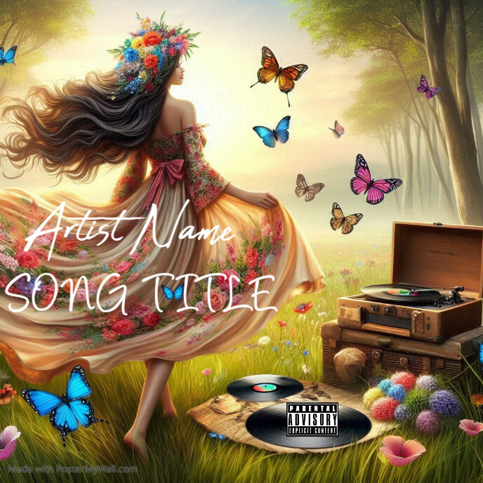 song album cover design Template | PosterMyWall