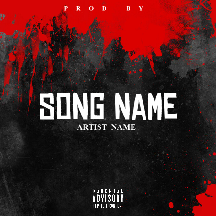 Song album cover Template | PosterMyWall