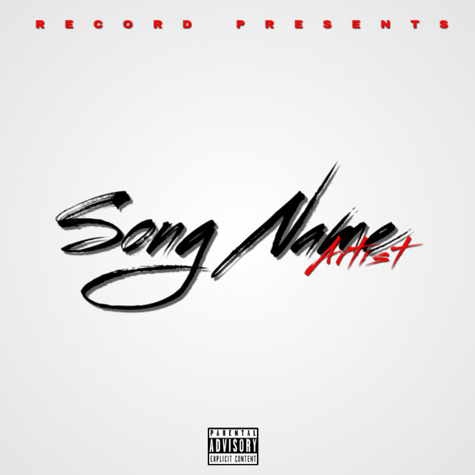 Song Album Cover Template | PosterMyWall