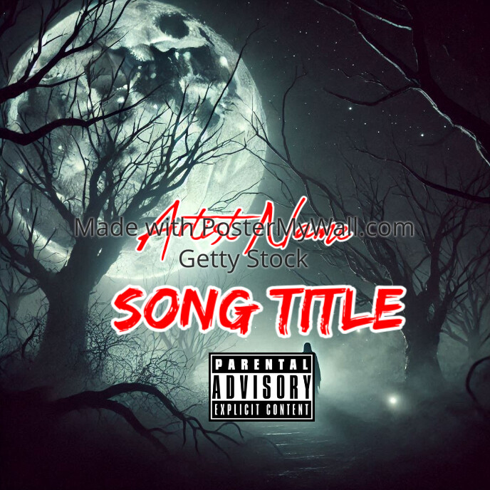 song album cover Template | PosterMyWall