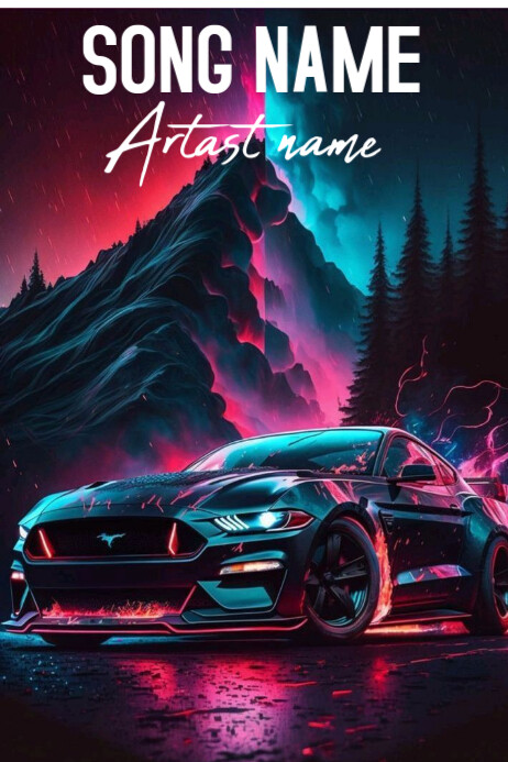 song album cover post Template | PosterMyWall