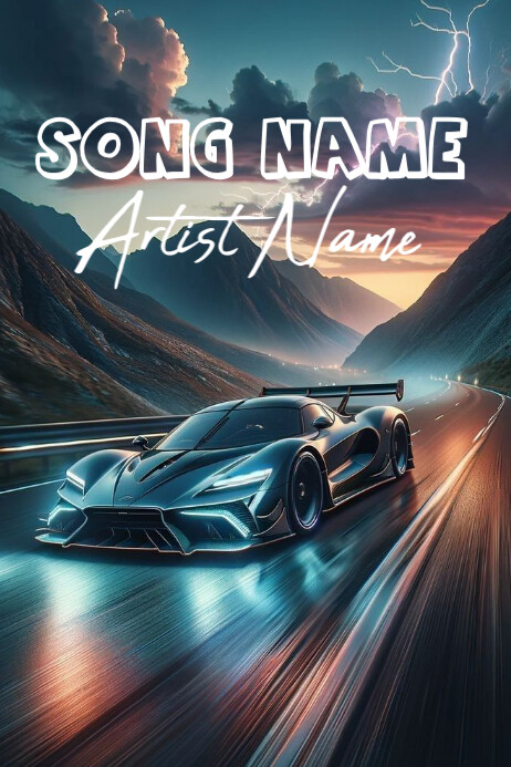 song album cover post Template | PosterMyWall