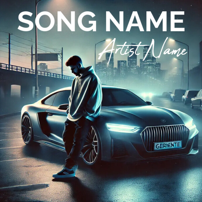 Modèle SONG ALBUM COVER POST | PosterMyWall