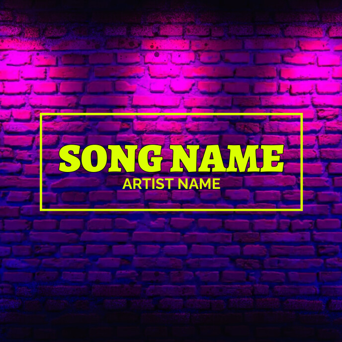 Song Album Template | PosterMyWall