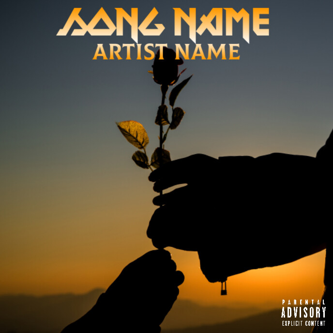 Song Cover Album Cover Template | PosterMyWall