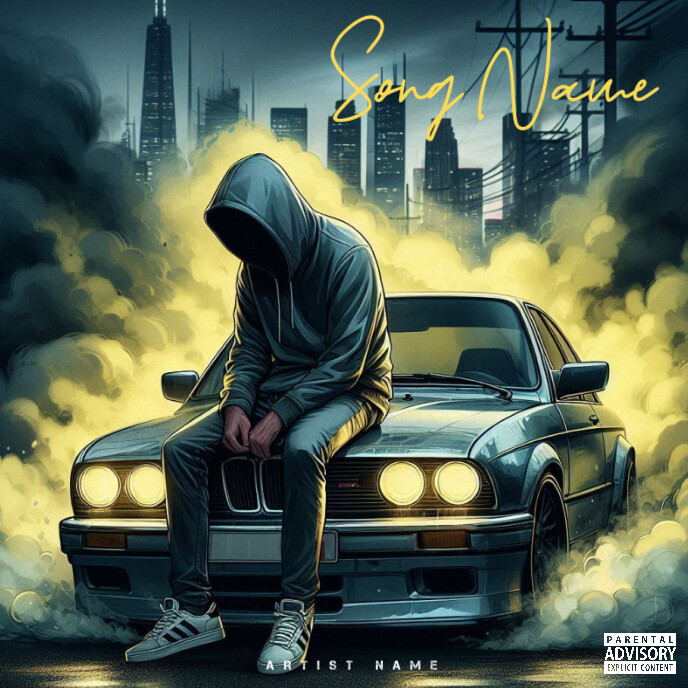 Song Mixtape Album Cover Artwork Album Cover Templat | PosterMyWall