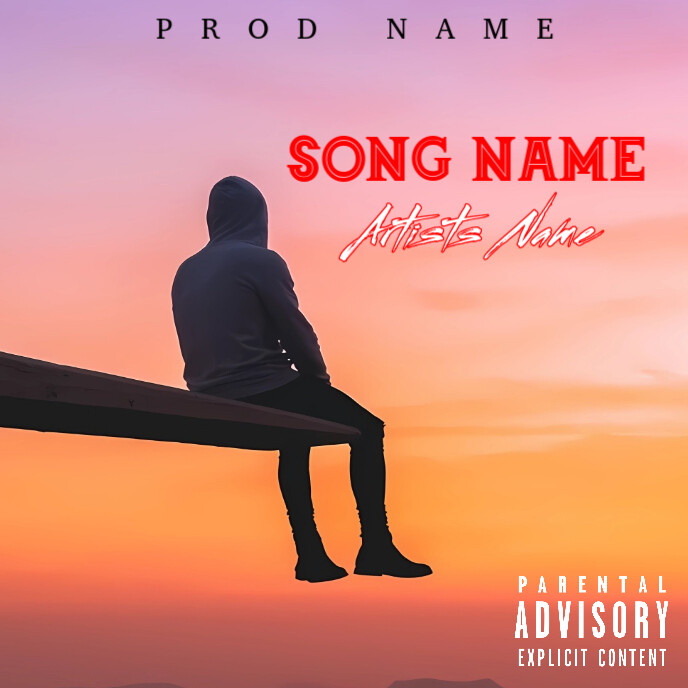 Song Name Album Cover Template | PosterMyWall