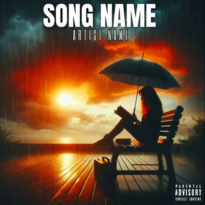 Song Name Album Cover Template | PosterMyWall